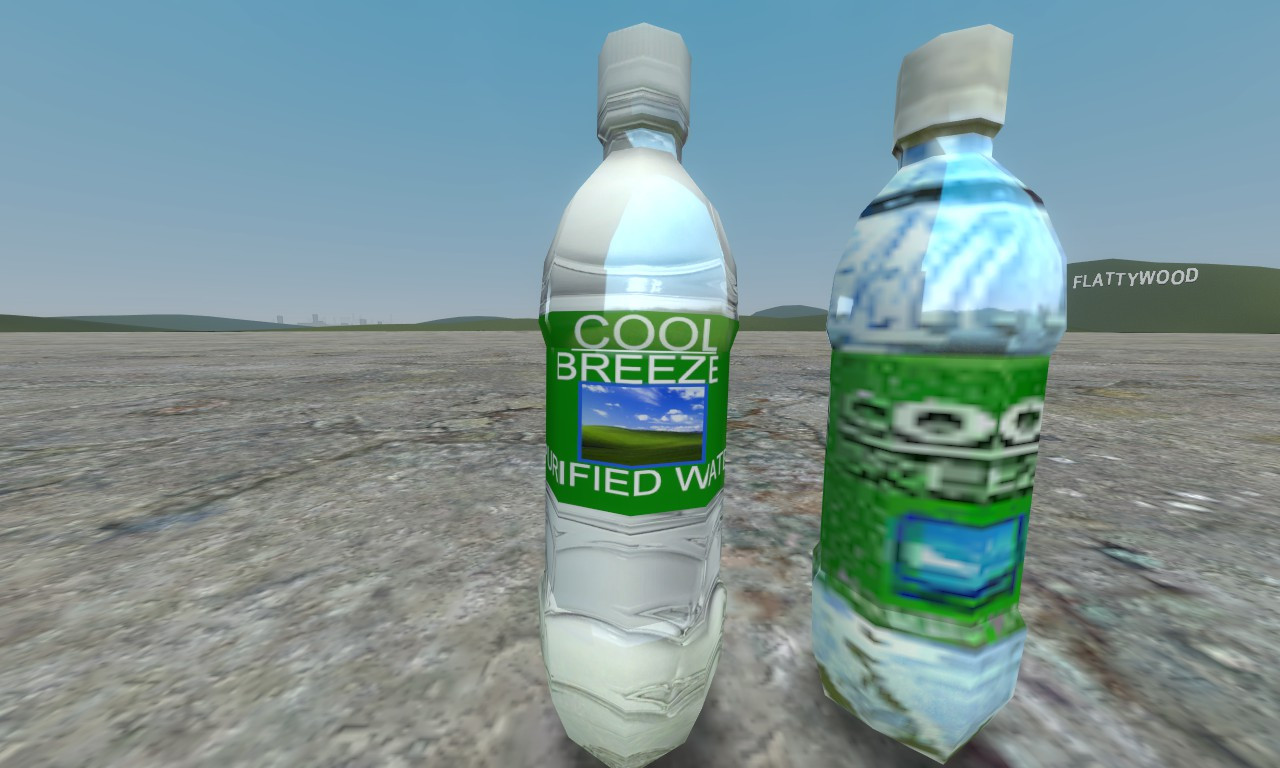 HD Remake Cool Breeze Bottle Mod for Garry's Mod | GMod Mods