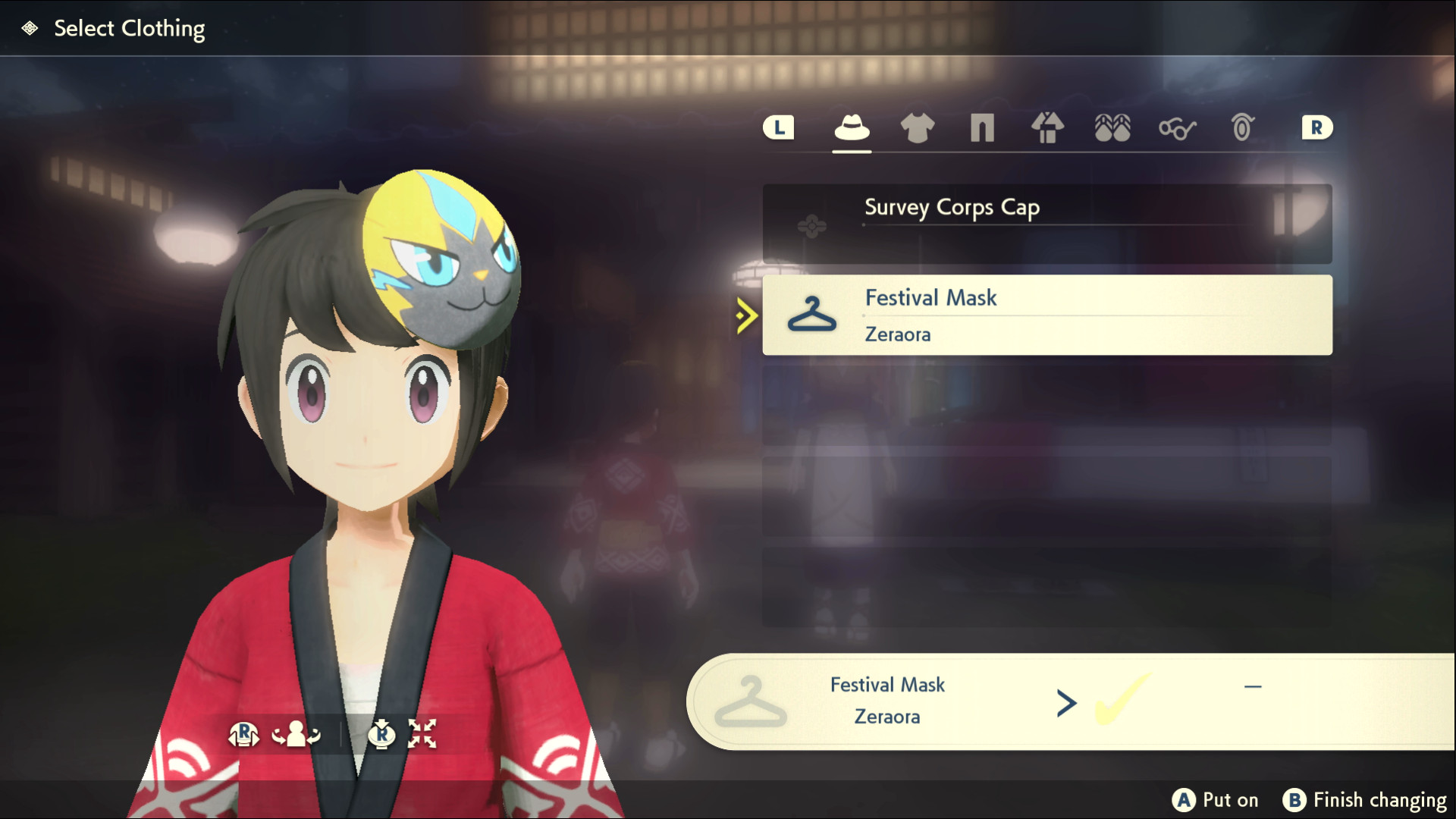 Zeraora Mask [Pokémon Legends: Arceus] [Mods]