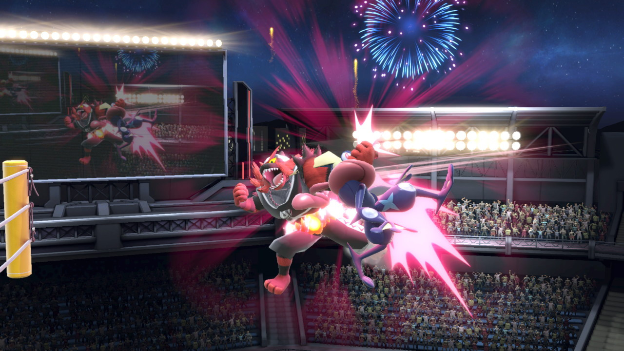 Pink Incineroar Effects Mod for Super Smash Bros. Ultimate | SSBU Mods