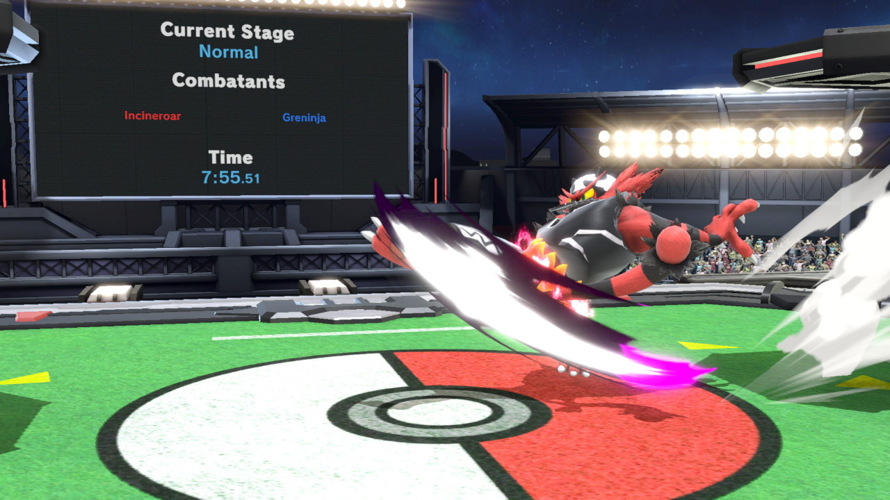 Pink Incineroar Effects Mod for Super Smash Bros. Ultimate | SSBU Mods