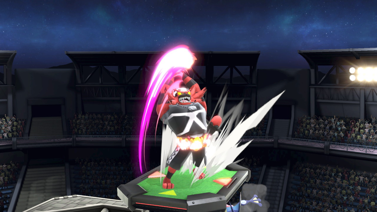 Pink Incineroar Effects Mod for Super Smash Bros. Ultimate | SSBU Mods