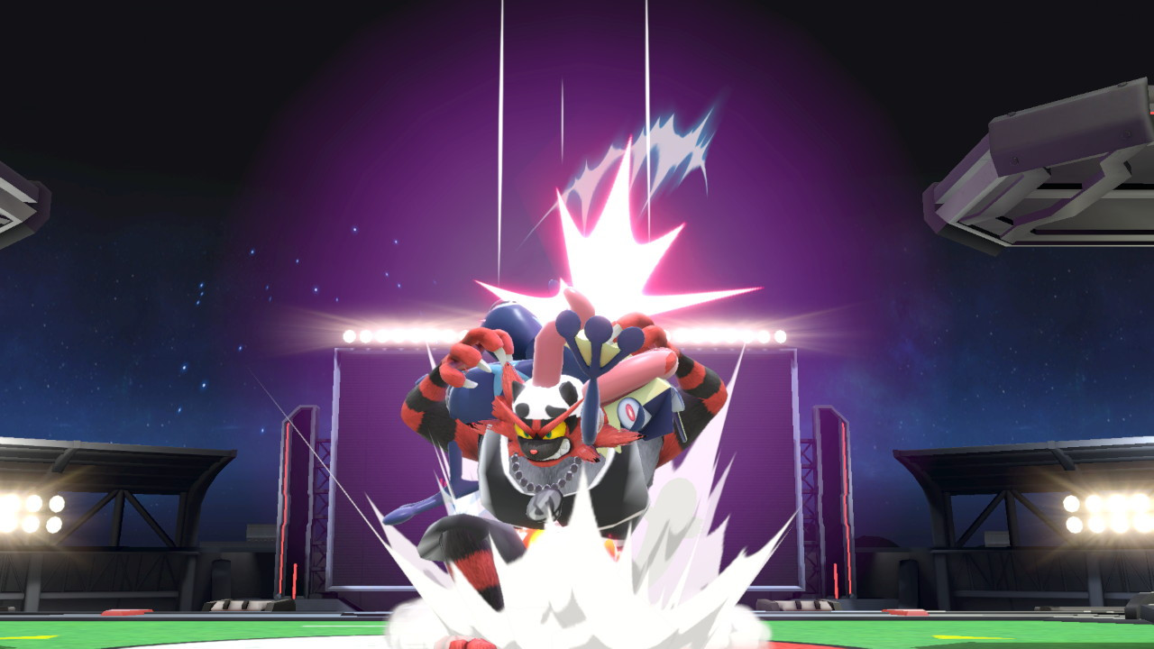 Pink Incineroar Effects Mod for Super Smash Bros. Ultimate | SSBU Mods