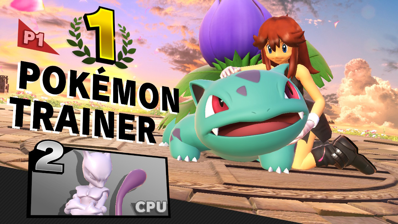 Pokémon Trainer Blue/Green Mod for Super Smash Bros. Ultimate | SSBU Mods