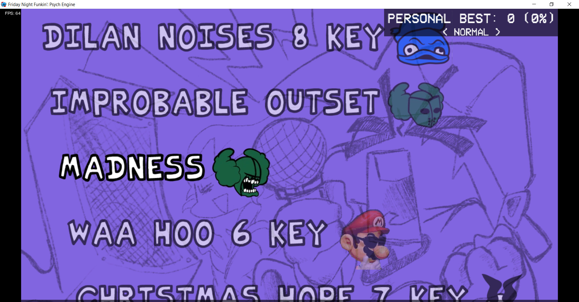 FNF Mods but with MULTIPLE KEYS?! Mod for Friday Night Funkin' | FNF Mods