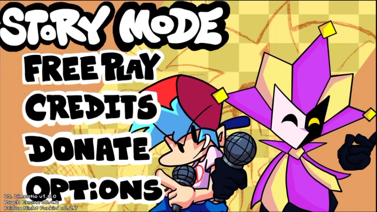 FNF: Vs Dimentio - FULL WEEK [Friday Night Funkin'] [Mods]