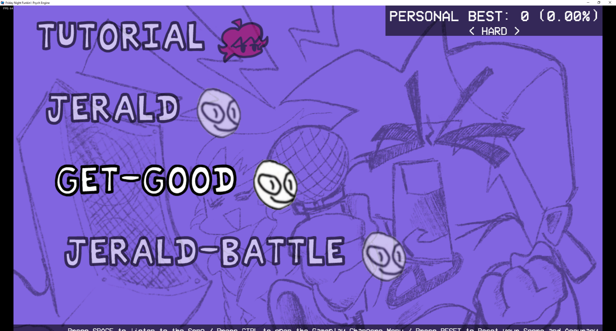 Vs Jerald Mod FNF Mod for Friday Night Funkin' | FNF Mods