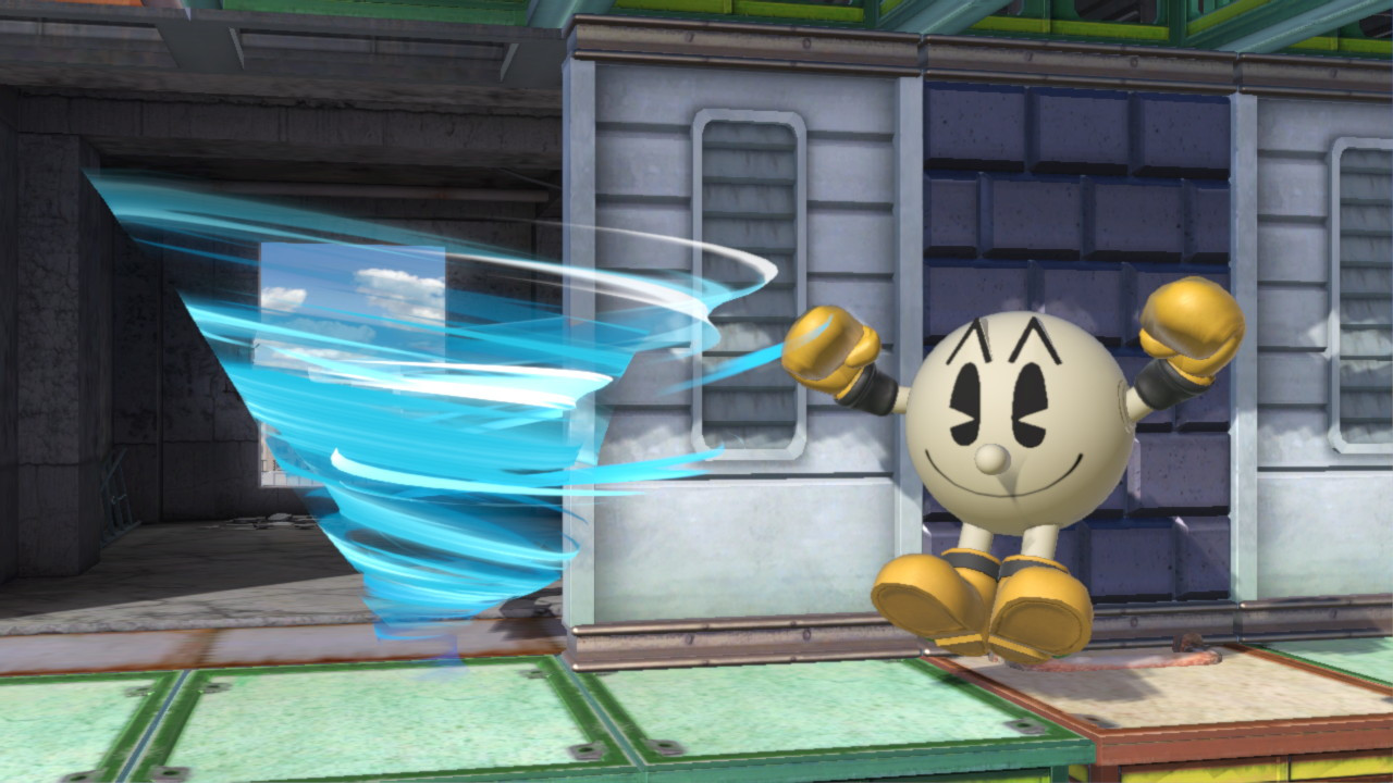 Air Man colored Pac-Man (Mega Man: Fully Charged) Mod for Super Smash ...