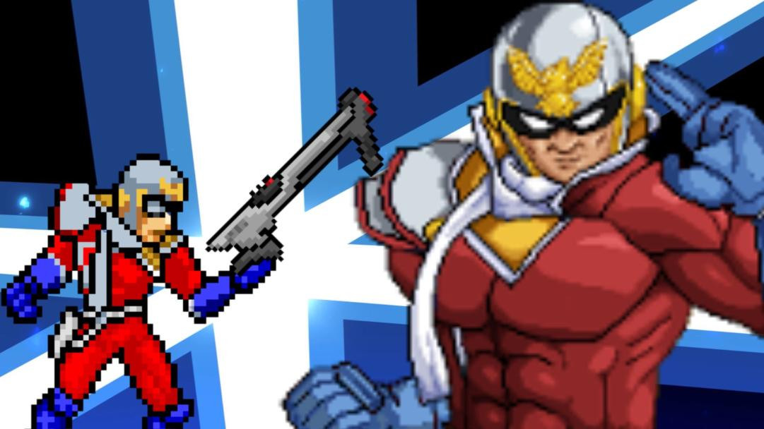Peacemaker Captain Falcon Mod for Super Smash Bros. Crusade | SSBC Mods