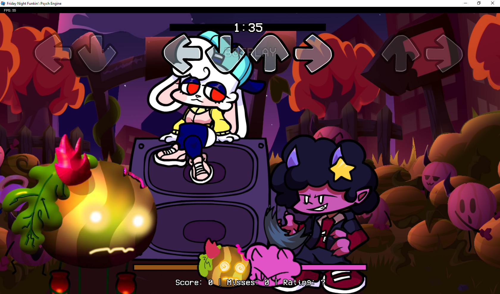 psych engine fnf fever town [credits helloitsmako] Mod for Friday Night ...