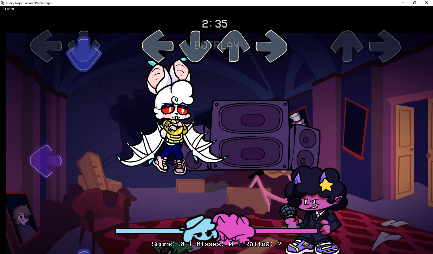 psych engine fnf fever town [credits helloitsmako] Mod for Friday Night ...