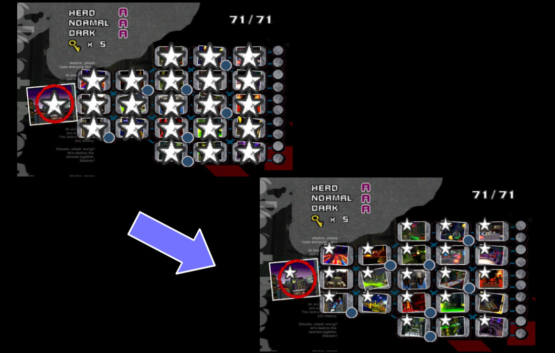 Fixed Stage Menu Mod for Shadow The Hedgehog | ShTH Mods