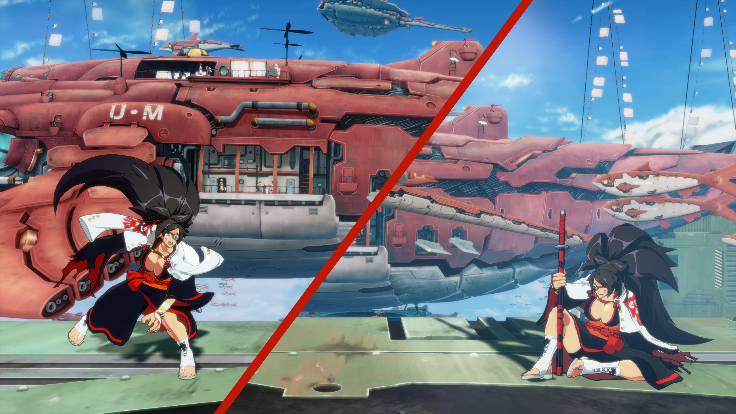 Ryuko Baiken Mod for GUILTY GEAR -STRIVE- | GGST Mods