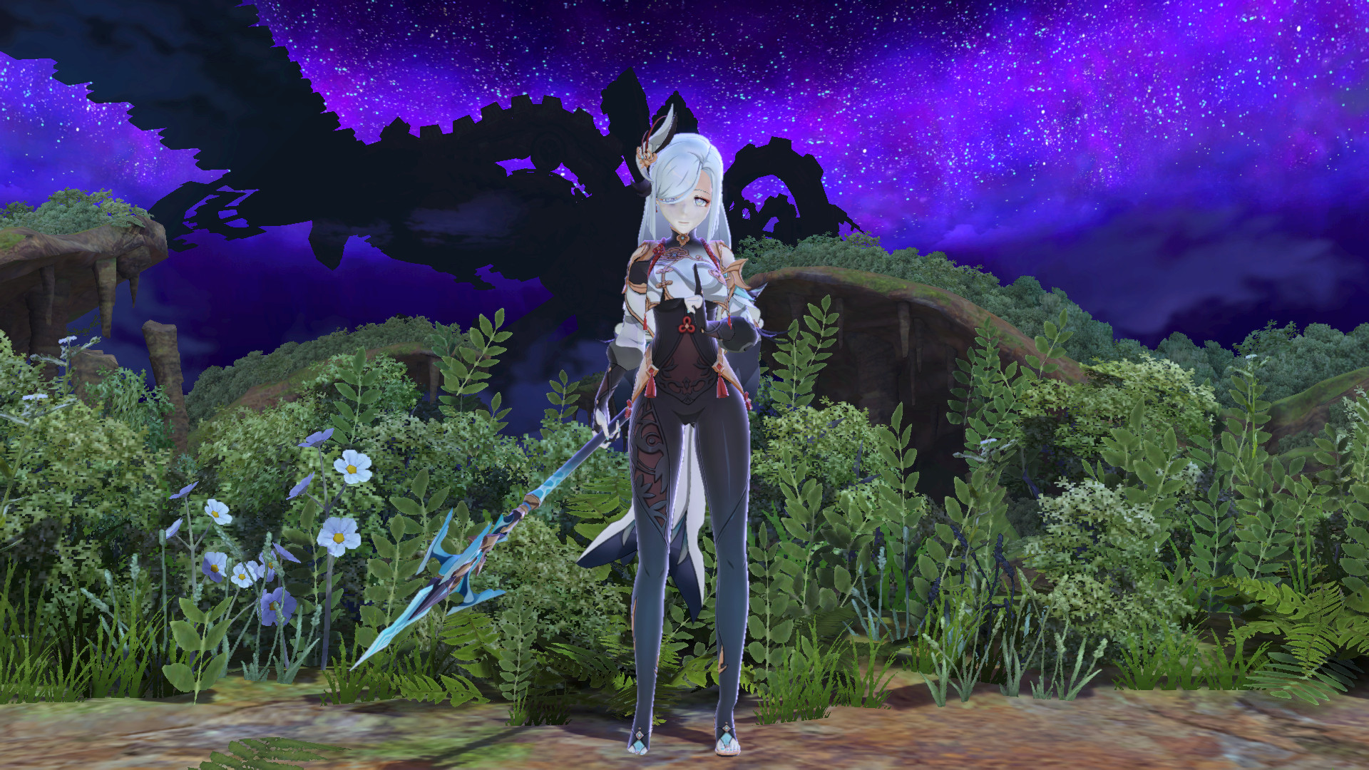 Shenhe (Genshin Impact) Mod for Super Smash Bros. Ultimate | SSBU Mods