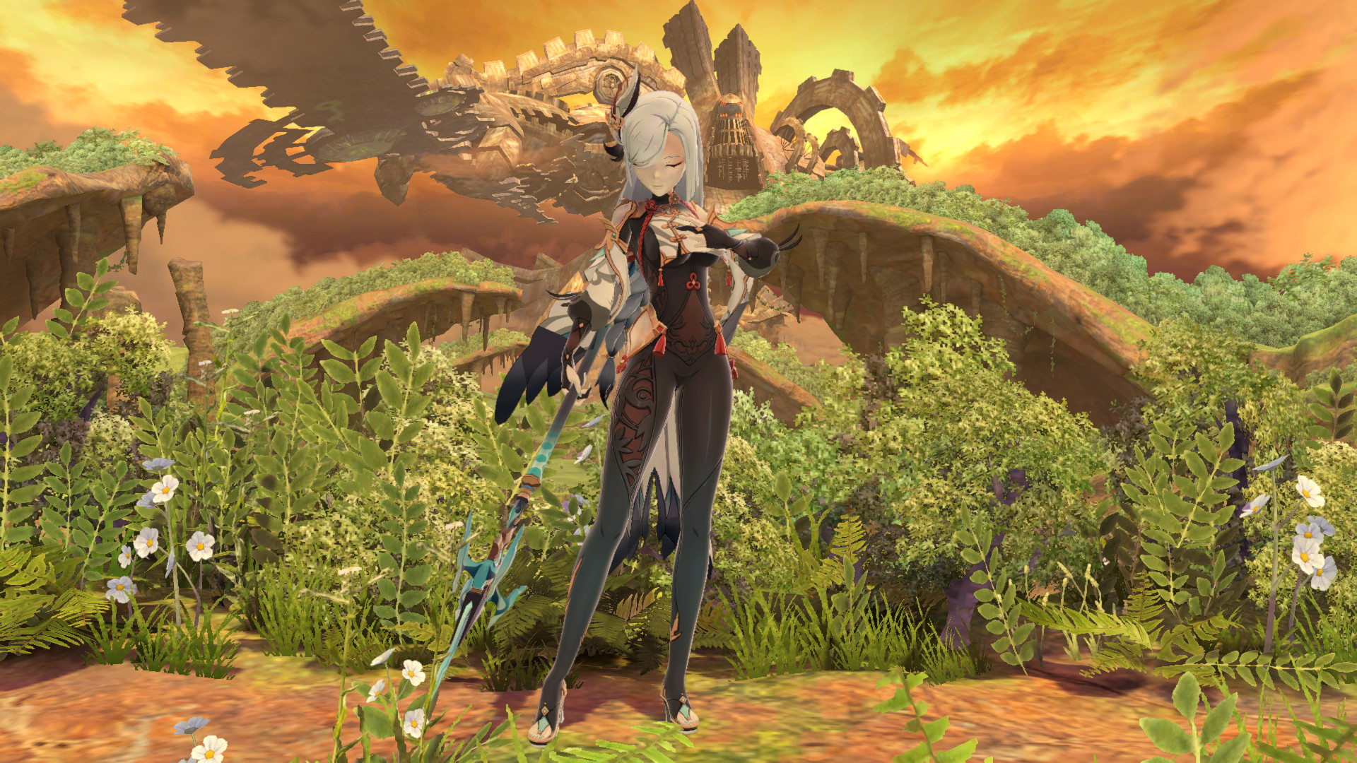 Shenhe (Genshin Impact) Mod for Super Smash Bros. Ultimate | SSBU Mods