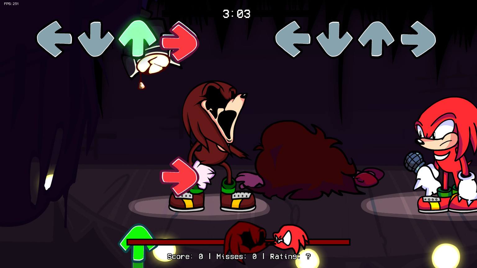 Confronting Yourself Featuring Knuckles! Mod for Friday Night Funkin ...