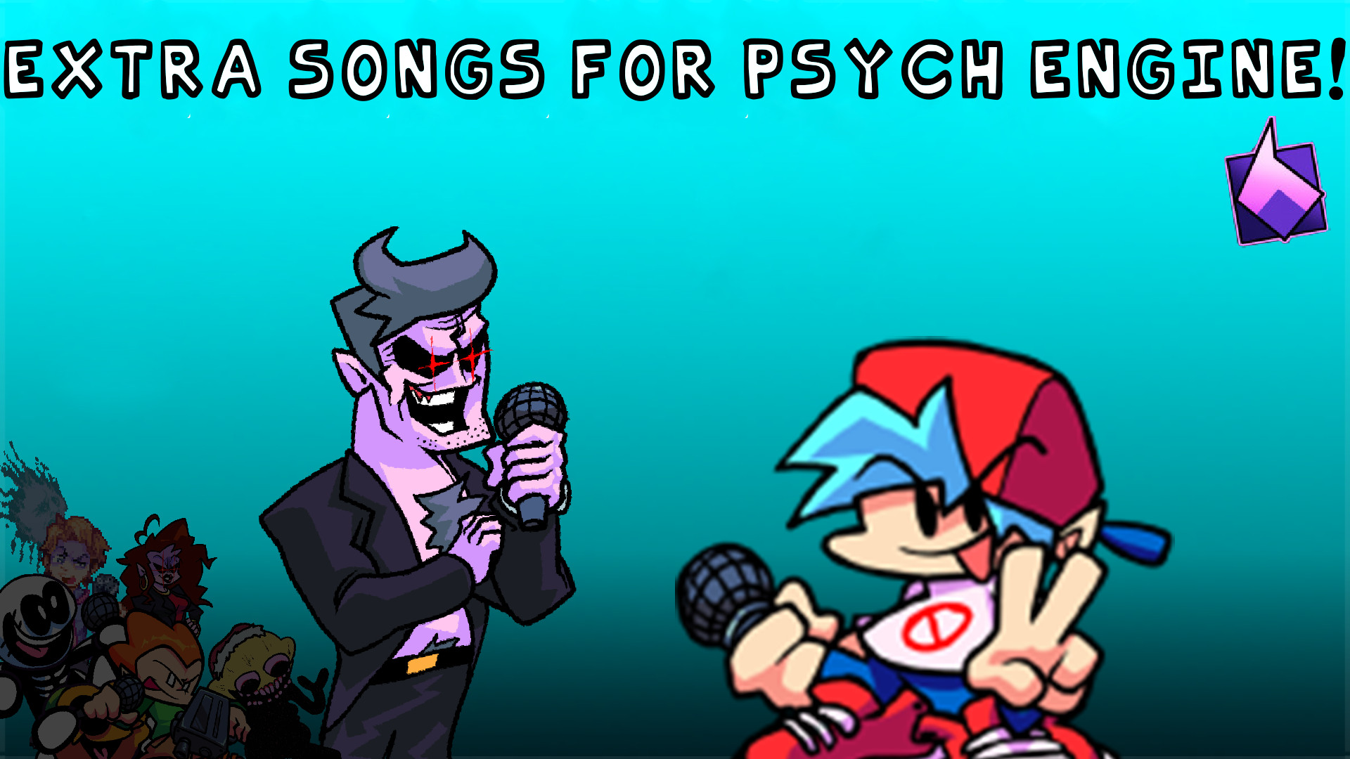 Extra Songs For Psych Engine Mod for Friday Night Funkin' | FNF Mods