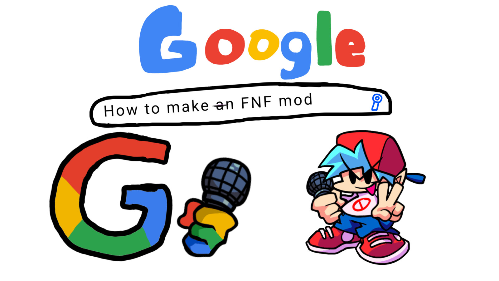 Vs Google Mod for Friday Night Funkin' | FNF Mods