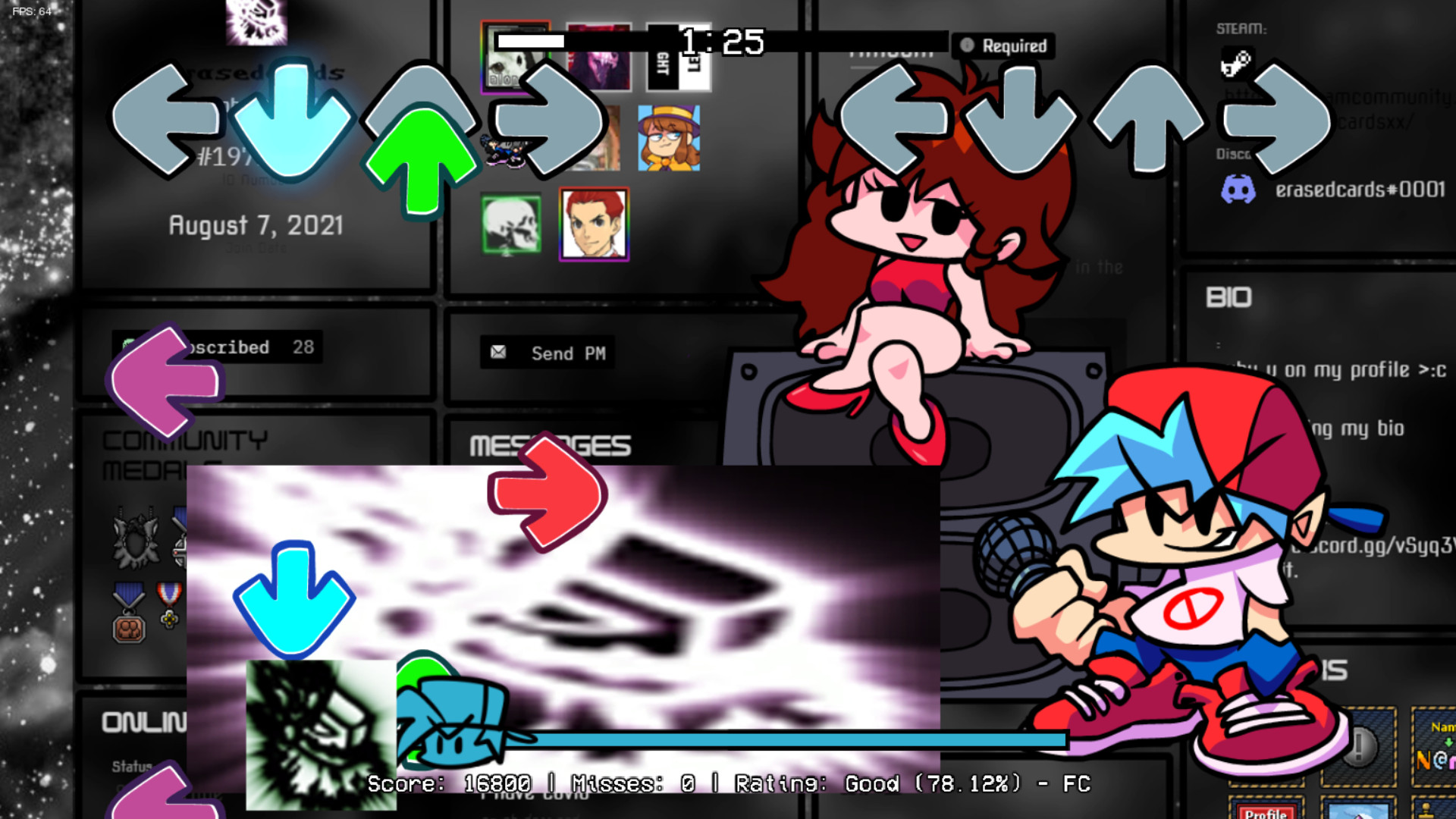 VS. Erased Cards (Full Week) Mod for Friday Night Funkin' | FNF Mods