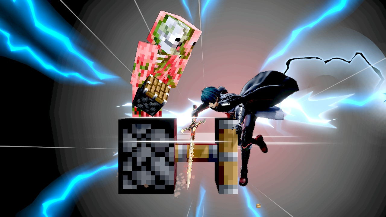 Zombie Pigman / Zombified Piglin Mod for Super Smash Bros. Ultimate ...