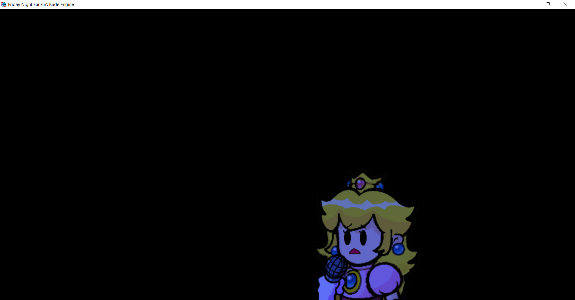 Paper Princess Peach over BF Mod for Friday Night Funkin' | FNF Mods