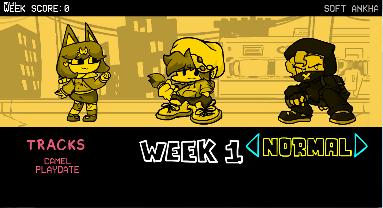 Fnf Soft Ankha Mod for Friday Night Funkin' | FNF Mods