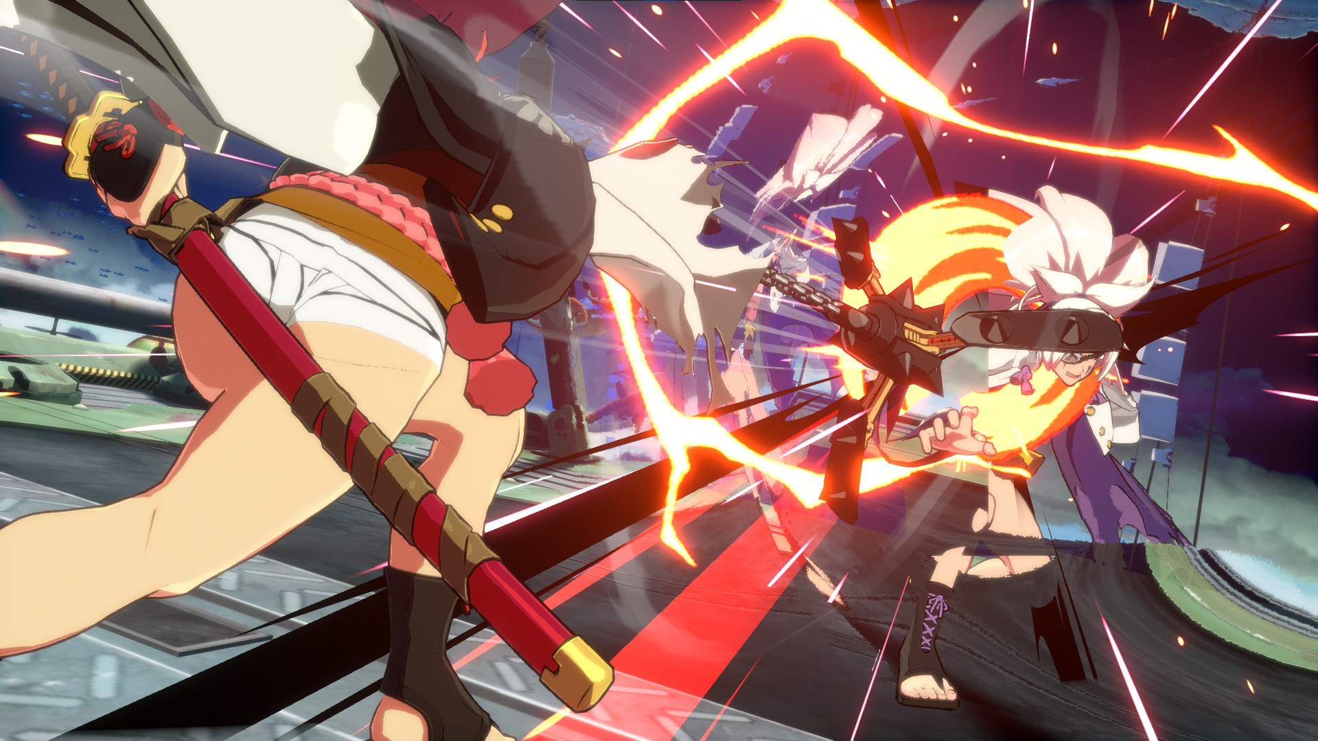 Skirtless Baiken Mod for GUILTY GEAR -STRIVE- | GGST Mods