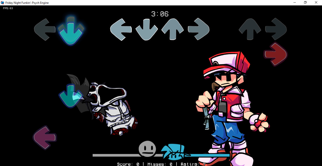 Fnf Controlling Your Self Gold N Red Mod for Friday Night Funkin' | FNF ...