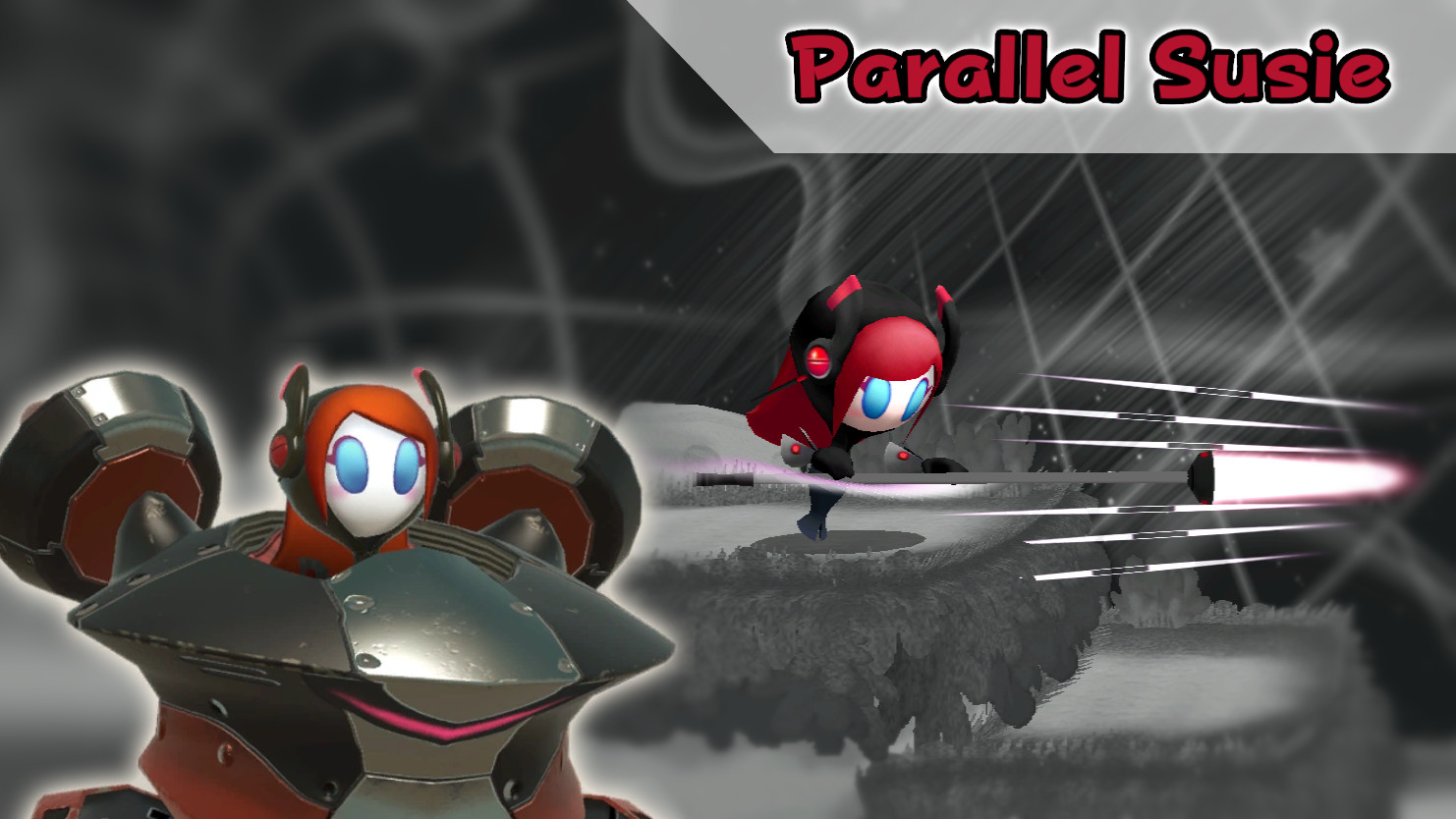 Susie over Bandana Dee Mod for Kirby's Return to Dream Land | KRtDL Mods