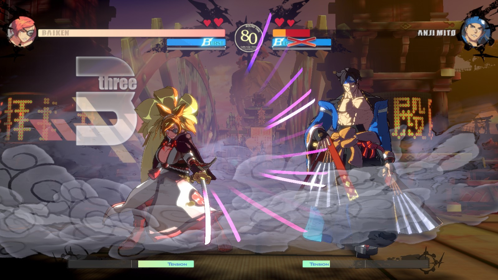 Baiken as Fuma Kotaro Mod for GUILTY GEAR -STRIVE- | GGST Mods