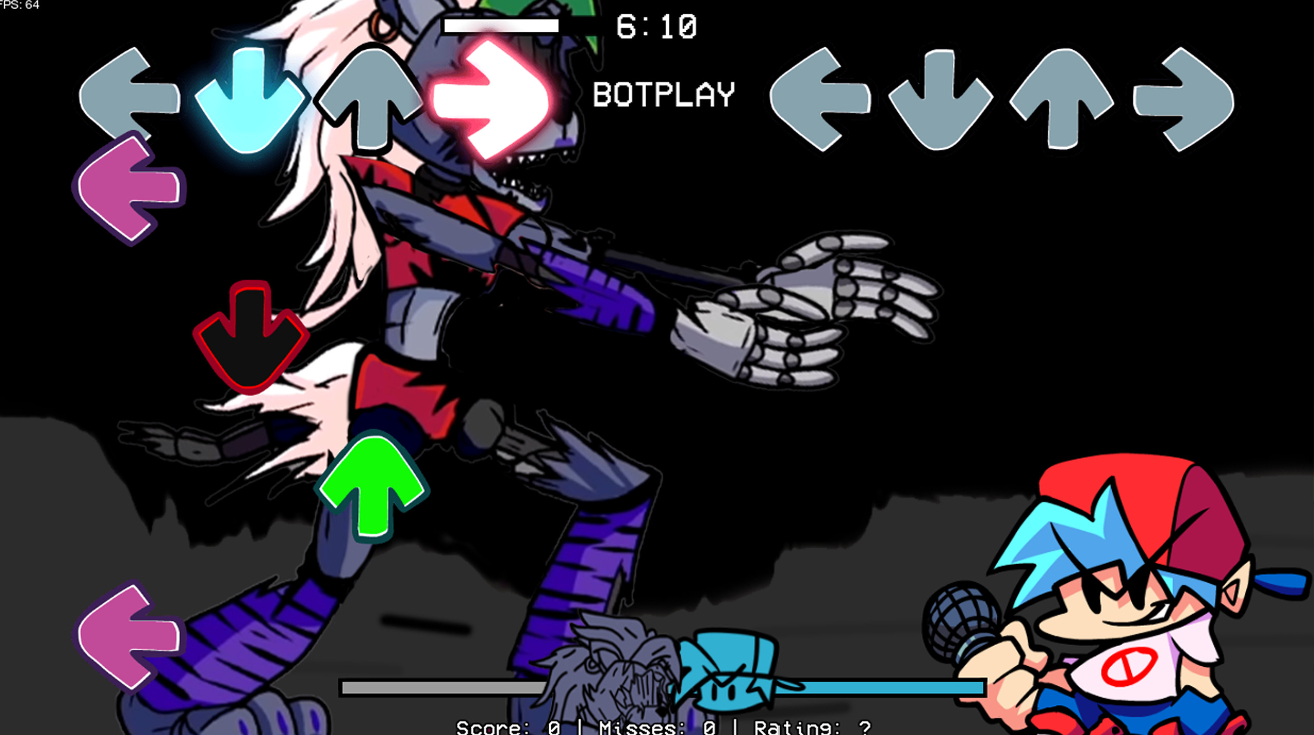 FNAF Security Breach Triple Trouble Mod for Friday Night Funkin' | FNF Mods