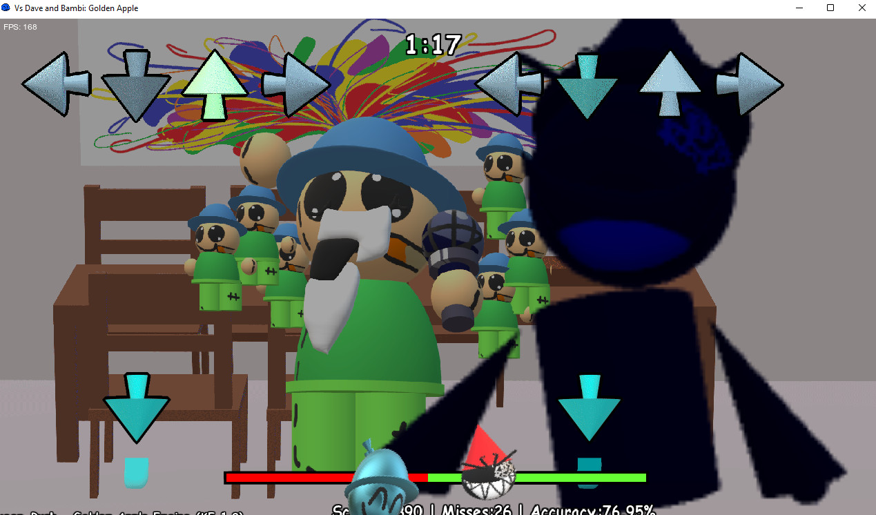 Golden Apple: OC Skin Mod (mostly) Mod for Friday Night Funkin' | FNF Mods