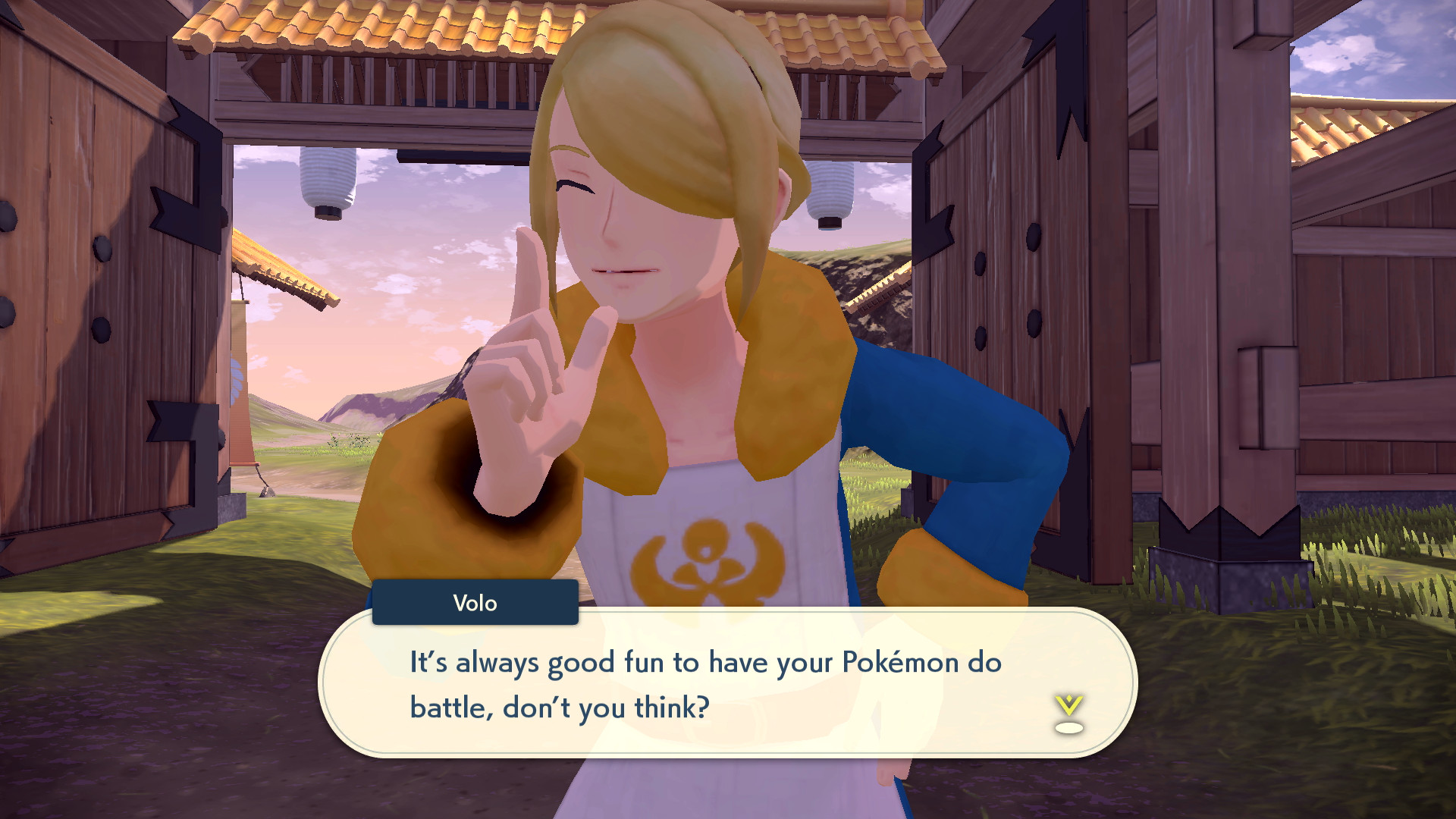 Volo without Cap and Bag Mod for Pokémon Legends: Arceus | PLA Mods