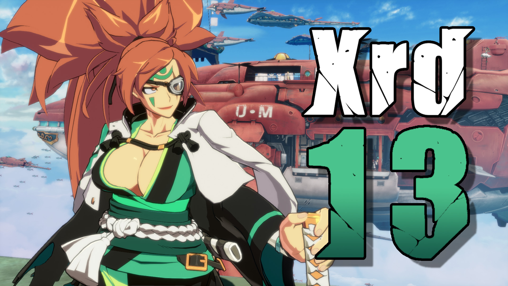 Xrd Color 13 Baiken Mod for GUILTY GEAR -STRIVE- | GGST Mods