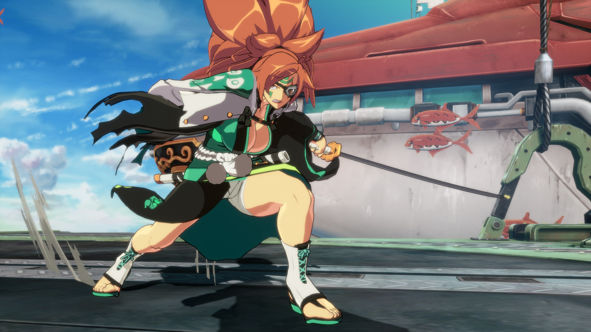 Xrd Color 13 Baiken Mod for GUILTY GEAR -STRIVE- | GGST Mods