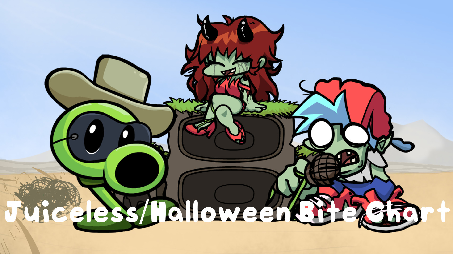 Juiceless/Halloween bite Chart [Friday Night Funkin'] [Mods]