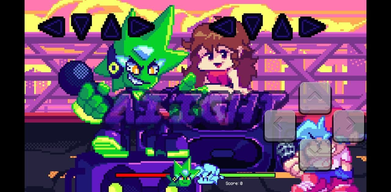 VS Neon [FULL WEEK]: MOBILE Mod for Friday Night Funkin' | FNF Mods