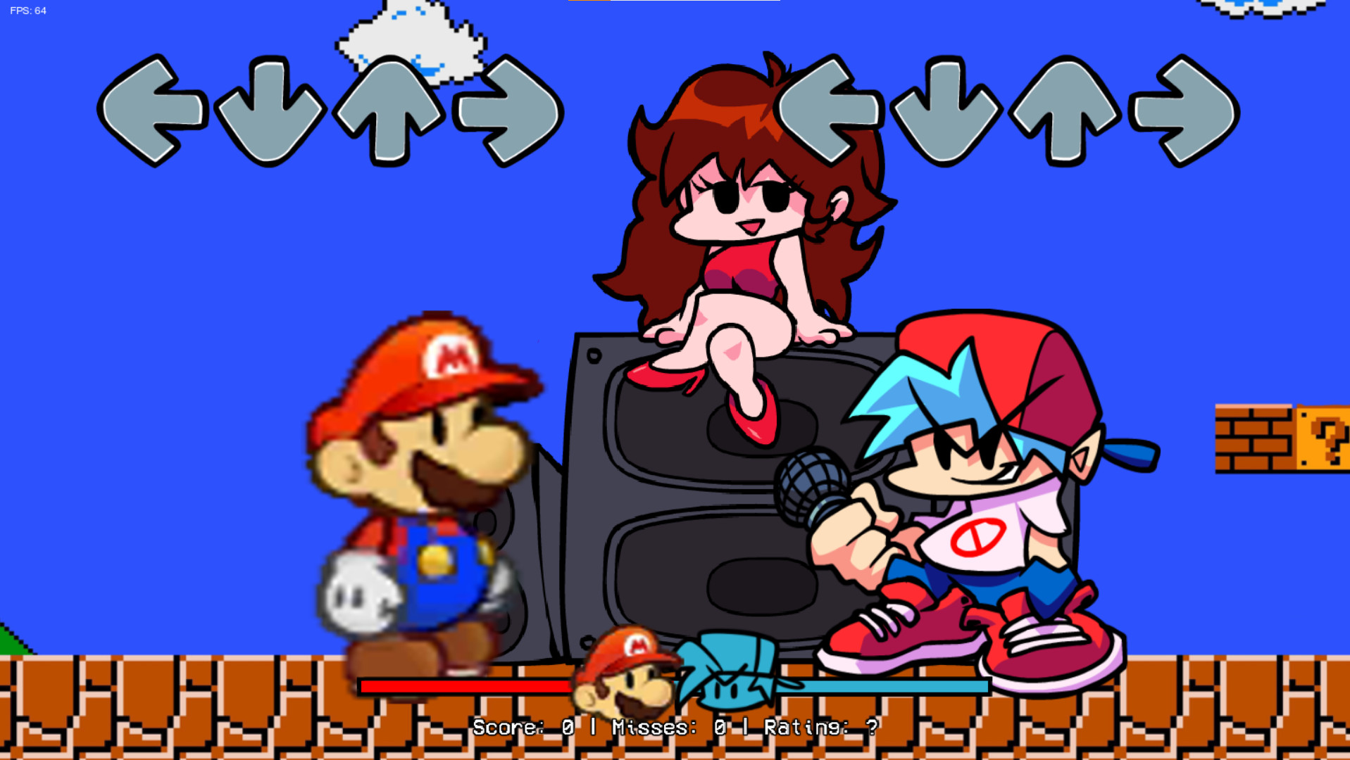 V.S. Mario Mod for Friday Night Funkin' | FNF Mods
