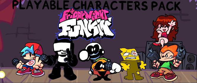(Week 7 W.I.P) Playable Character Pack Mod for Friday Night Funkin ...