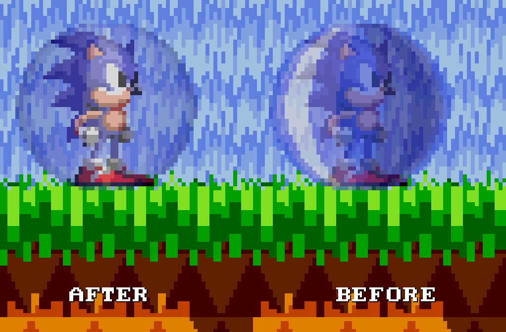 Enhanced Blue Shield Mod for Sonic CD (2011) | SCD Mods