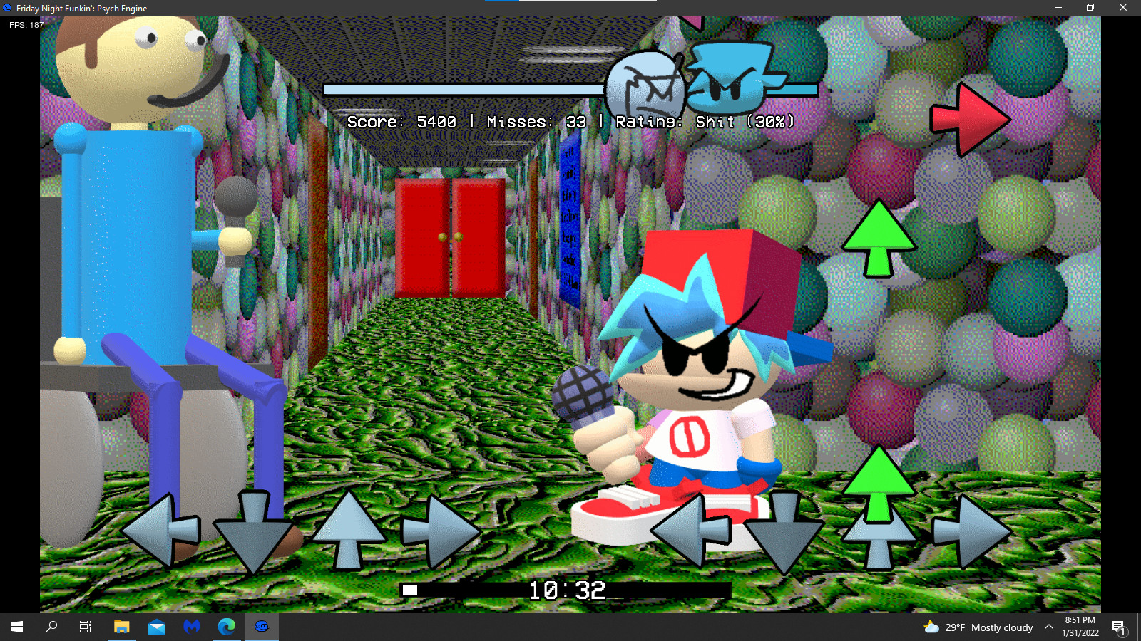 FNF [D&B] Golden Apple Psych Engine Port MIDEFFORT Mod for Friday Night ...