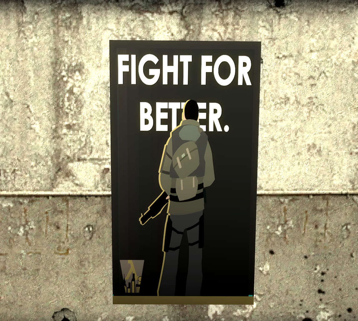 Combine and Rebel propaganda posters Mod for Garry's Mod | GMod Mods