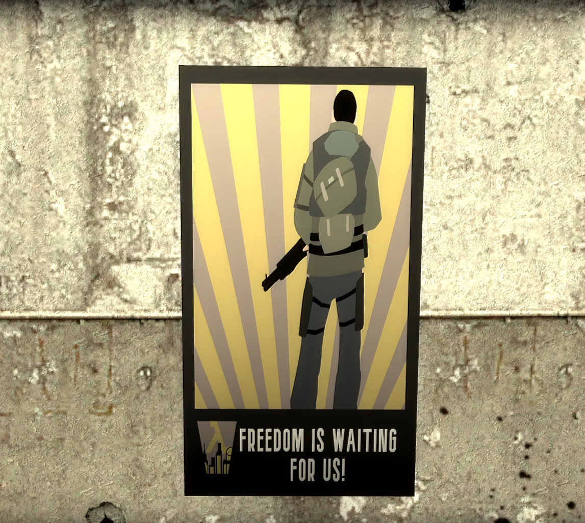Combine and Rebel propaganda posters Mod for Garry's Mod | GMod Mods