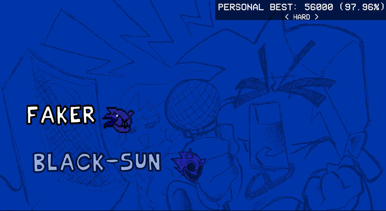 Faker in 16-Bit Sonic 3 [DEMO] [Friday Night Funkin'] [Mods]