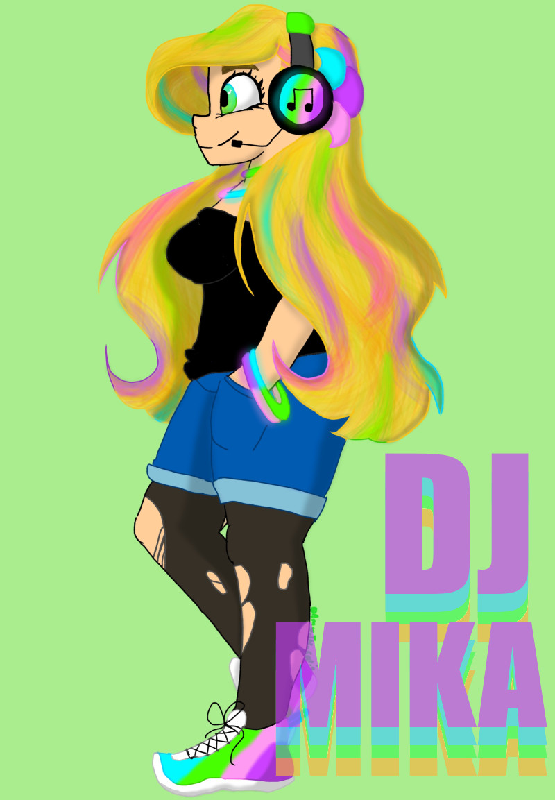 FNF with DJ Mika (+ custom song) Mod for Friday Night Funkin' | FNF Mods