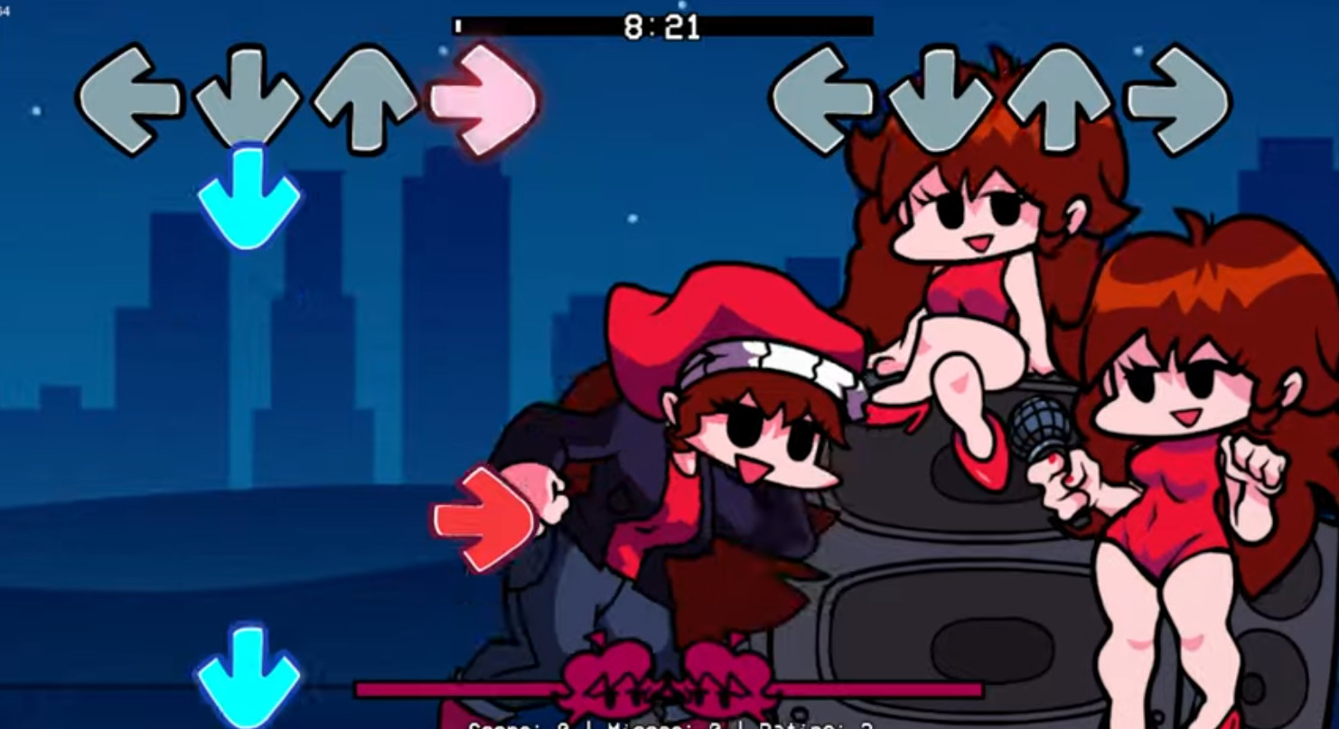 Triple Gf Girlfriends Sing Triple Trouble [friday Night Funkin] [mods]