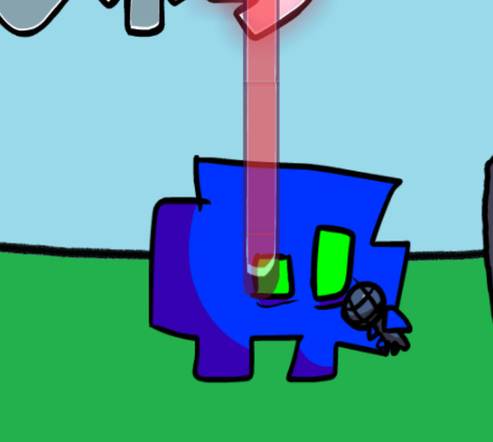 Jumper gets trolled | GEOMETRY DASH FNF COVER [Friday Night Funkin'] [Mods]