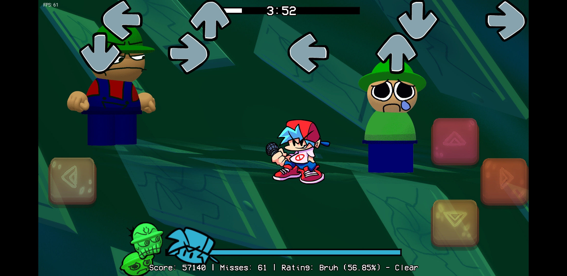 Friday Night Funkin Applecore,Dave and Bambi Mod for Friday Night ...