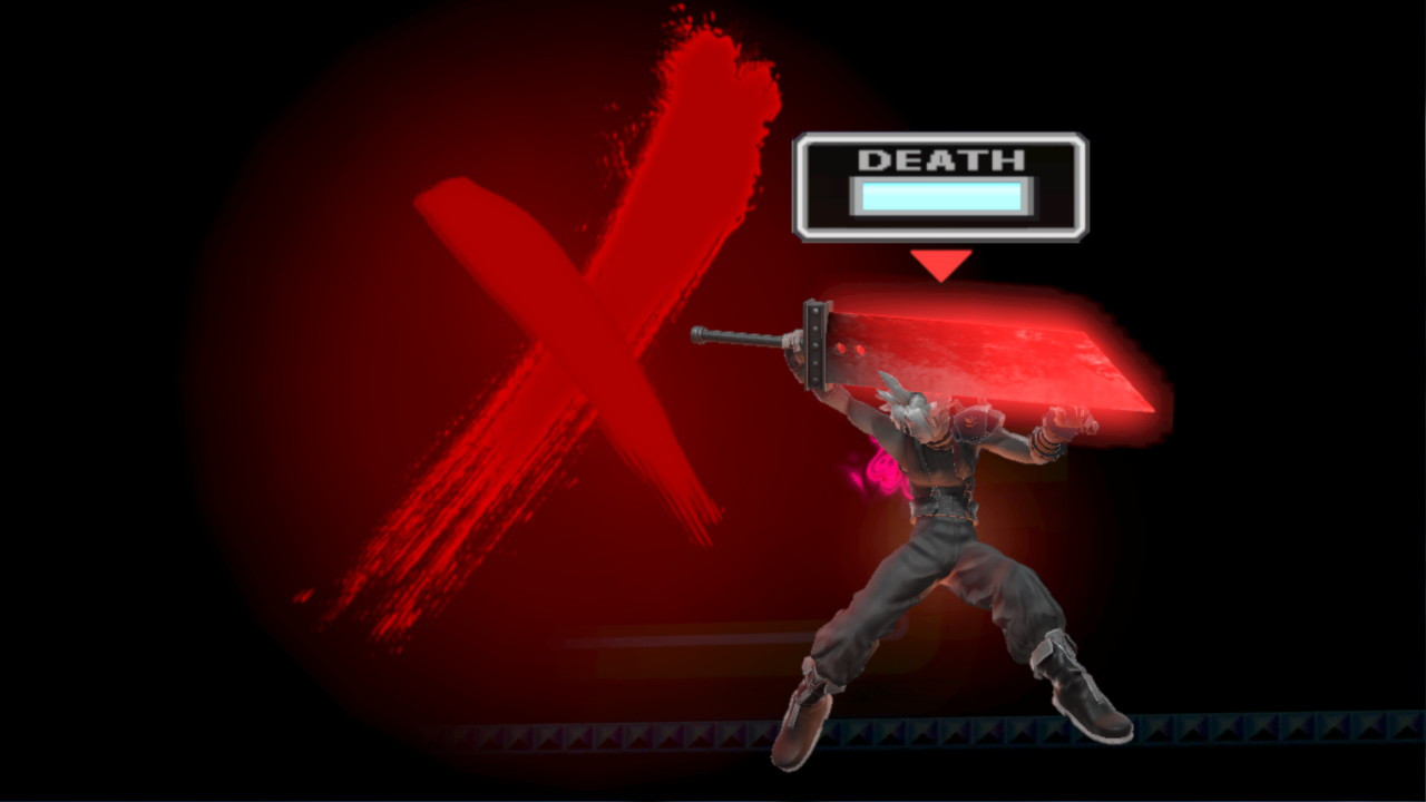 Hellbound Cloud + Bloody Effects [Super Smash Bros. Ultimate] [Mods]
