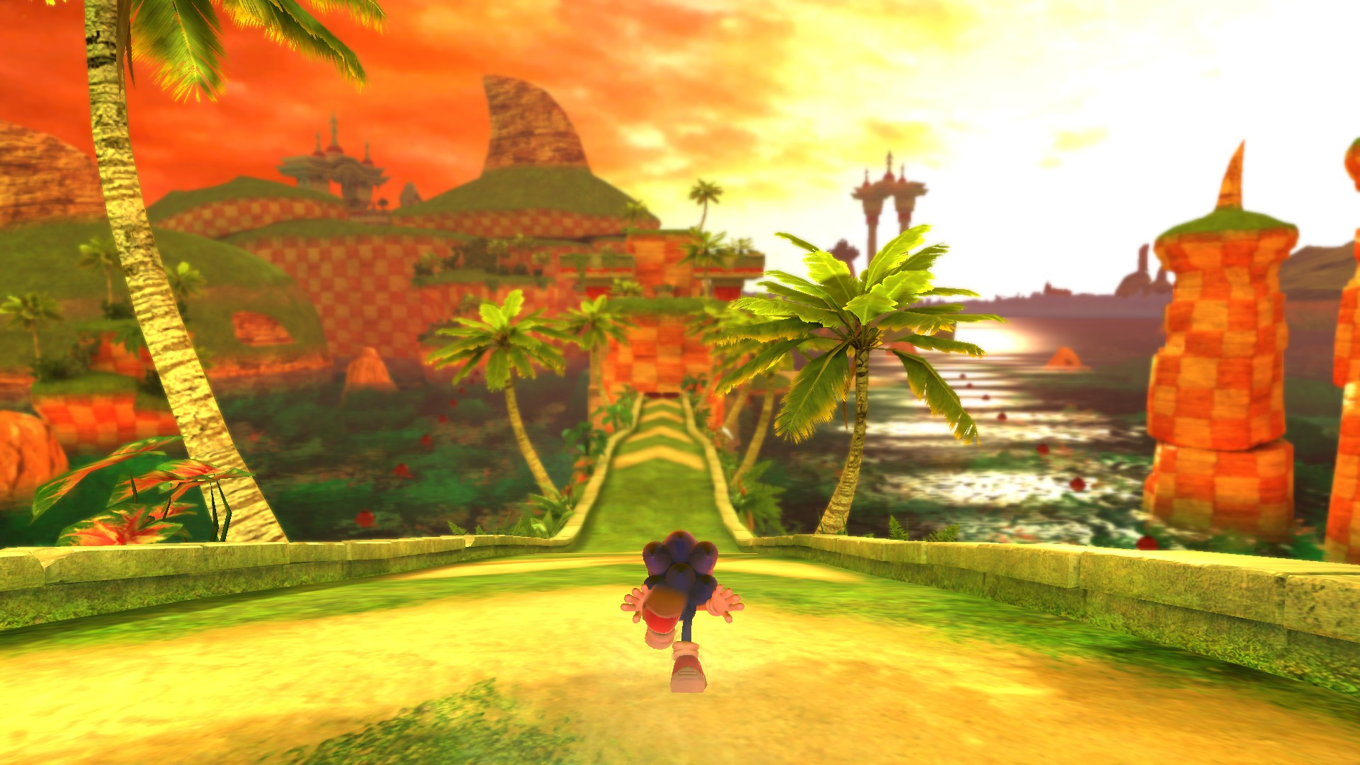 Sunset Seaside Hill Act 2 Mod for Sonic Generations (2011) | Gens Mods