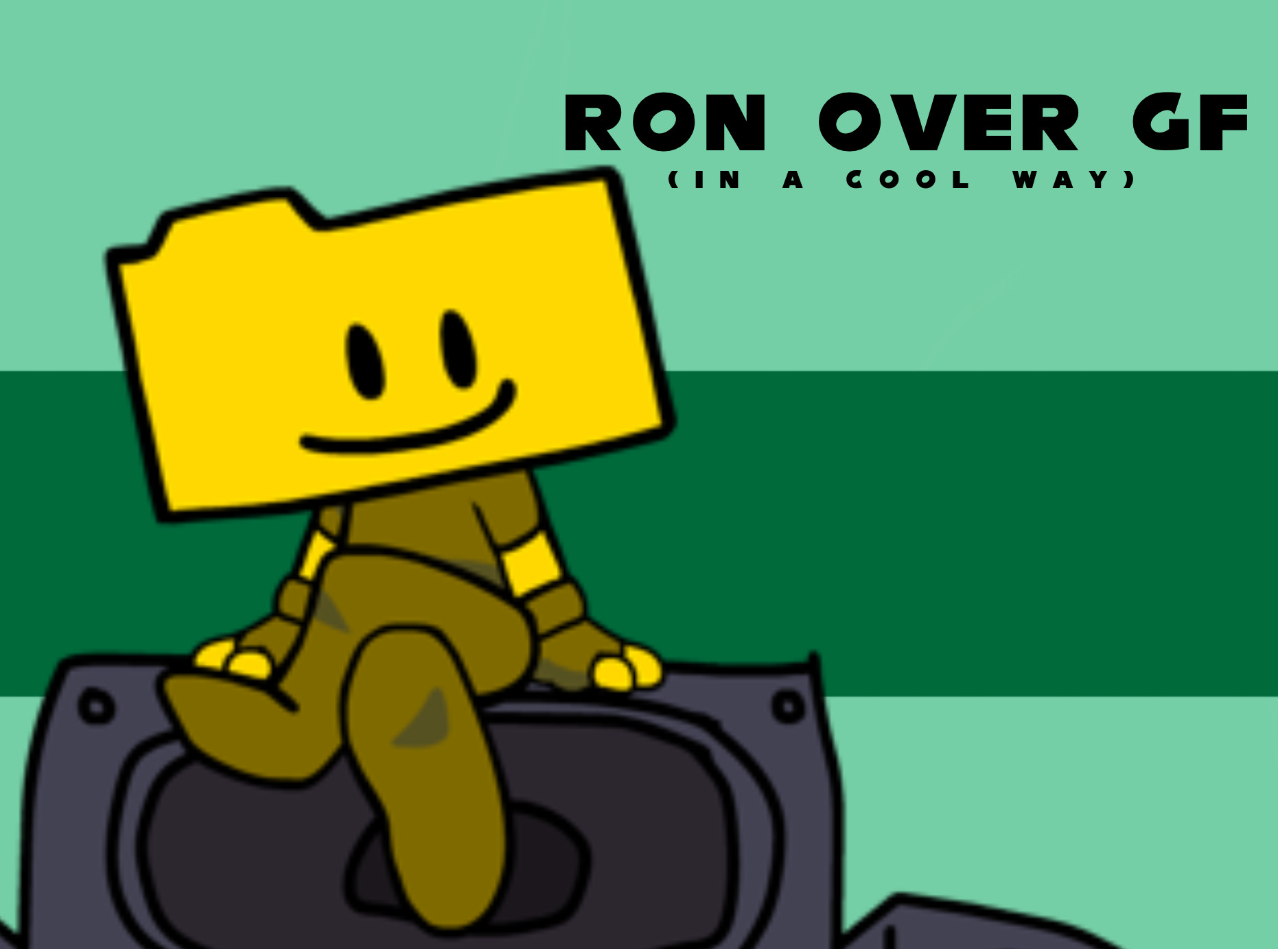 Ron on the speakers (in a Cool Way) Mod for Friday Night Funkin' | FNF Mods